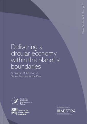 Delivering a circular economy within the planet’s boundaries: an ...