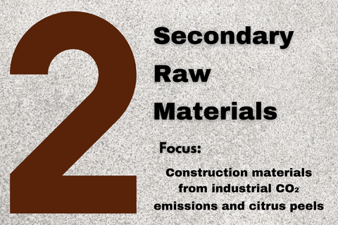 Secondary raw materials: construction materials from industrial CO2 ...